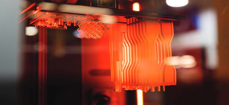 Origin One DLP 3D 프린터로 서포트 없는 프린팅